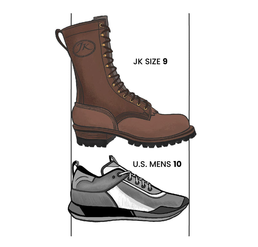 Easy Sizing – JK Boots